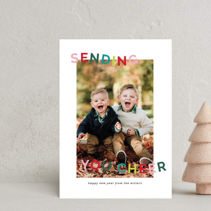 Ha Ha Ha Holiday Postcards by Angela Garrick | Minted