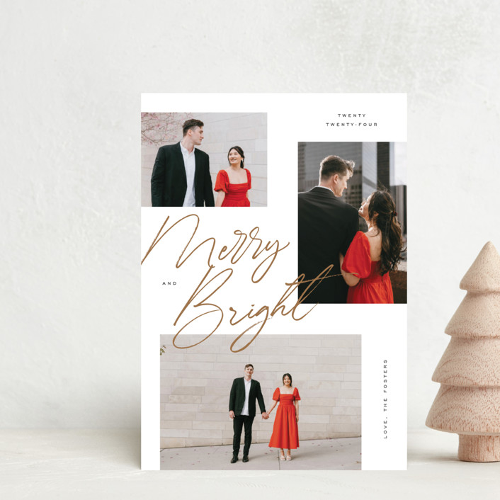 Scattered Trio Holiday Postcards by Michelle Taylor | Minted