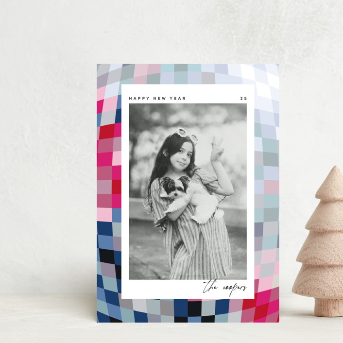The Disco Holiday Postcards by Pixel and Hank | Minted
