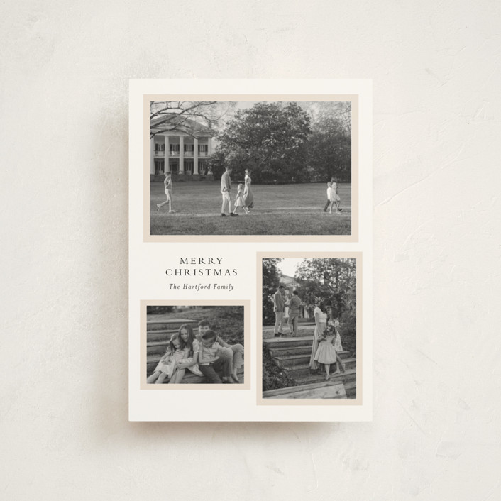 Triple Frame Holiday Postcards by Angela Thompson | Minted