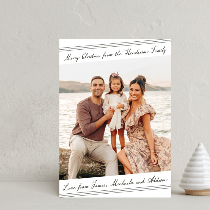 Postcard Script Holiday Postcards by Katharine Watson | Minted
