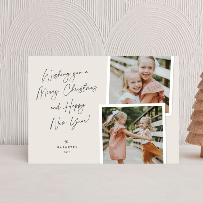 handwritten note Holiday Postcards by Sarah Curry | Minted