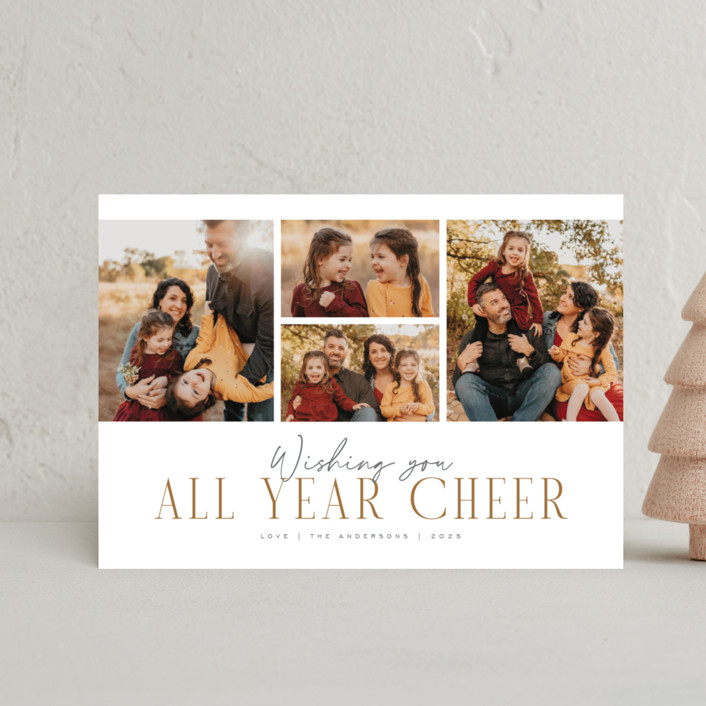 Cheer All Year Holiday Postcards by Michelle Taylor | Minted