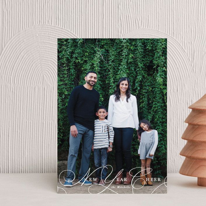 Classy Christmas Holiday Postcards by Hooray Creative | Minted