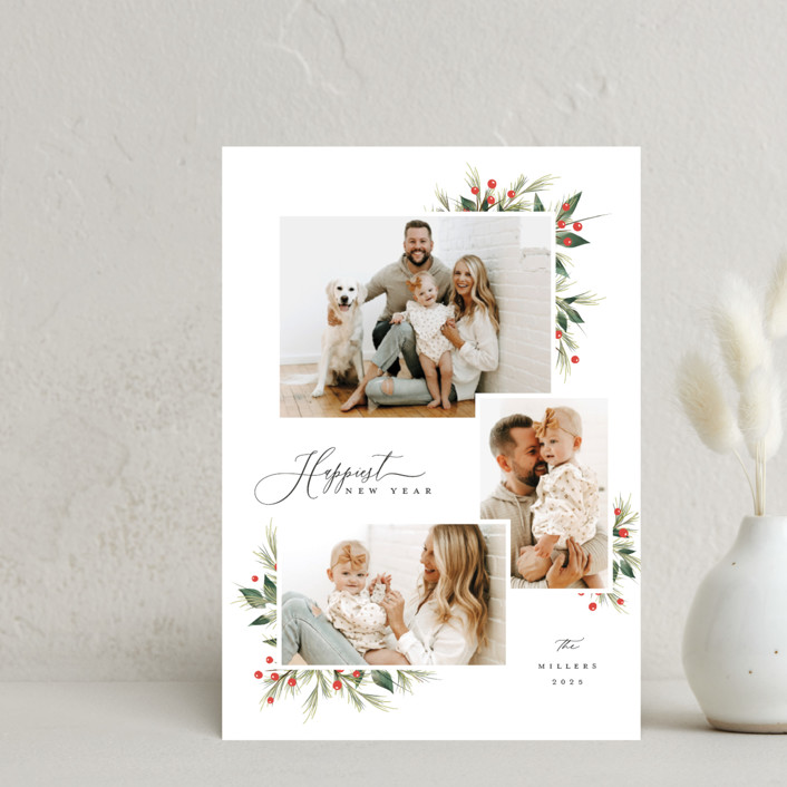 Triple Holiday Postcards by Melanie Kosuge | Minted