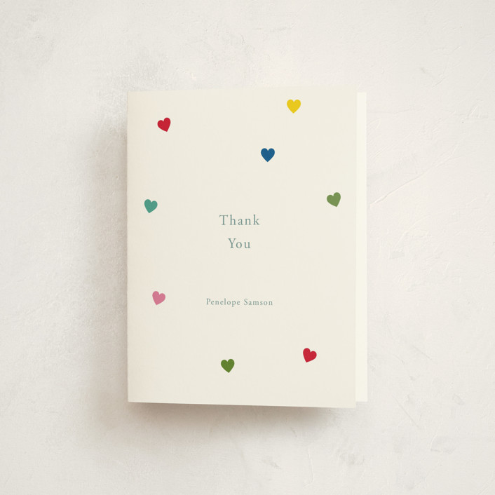 Heartfelt Baby Shower Thank You Cards by Baumbirdy | Minted