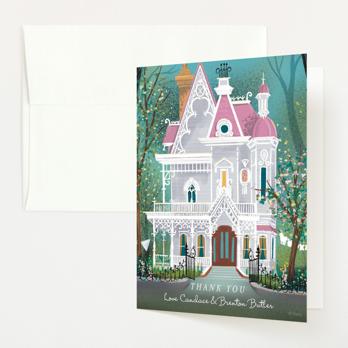 Lady and the Tramp Victorian Baby Shower Thank You Cards by Becky Nimoy ...