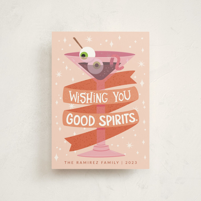 Wishing you good spirits | Halloween Halloween Postcards by Jenny ...