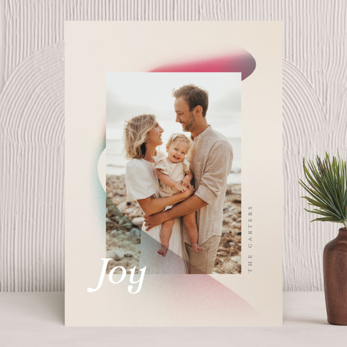 drift Holiday Photo Cards by GeekInk Design | Minted