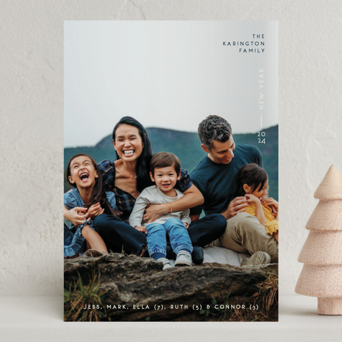 Postcard Details Holiday Photo Cards by Lisa Assenmacher | Minted