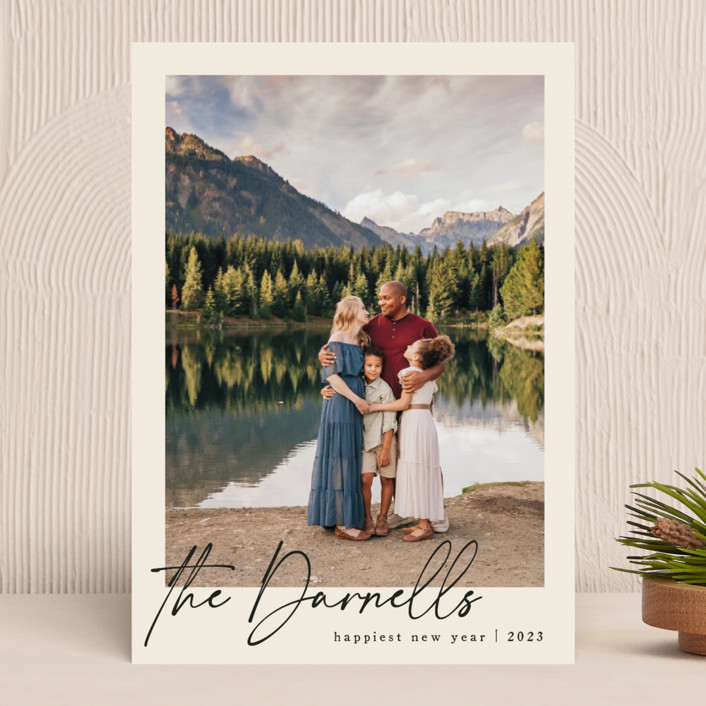 Vintage Postcard Holiday Photo Cards by Karidy Walker | Minted