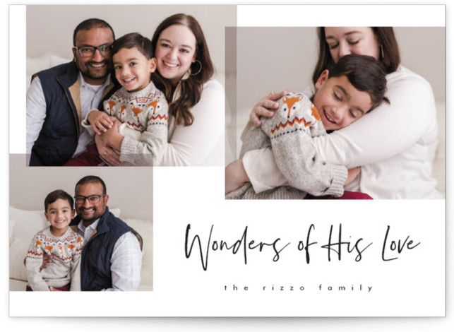 Wonder Collage Holiday Photo Cards by Pixel and Hank | Minted