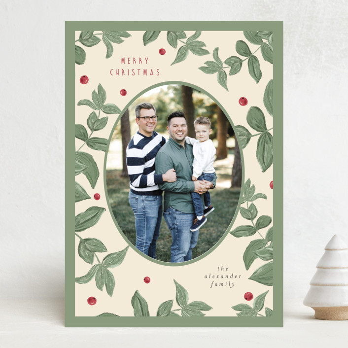 Holiday Vines Holiday Photo Cards by Anne Ciotola | Minted