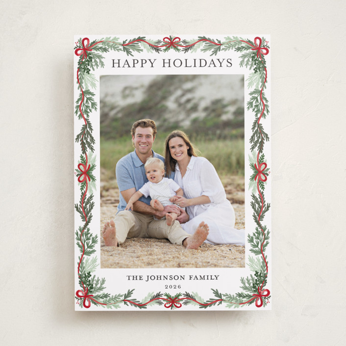 traditional christmas Holiday Photo Cards by Angel Walker | Minted