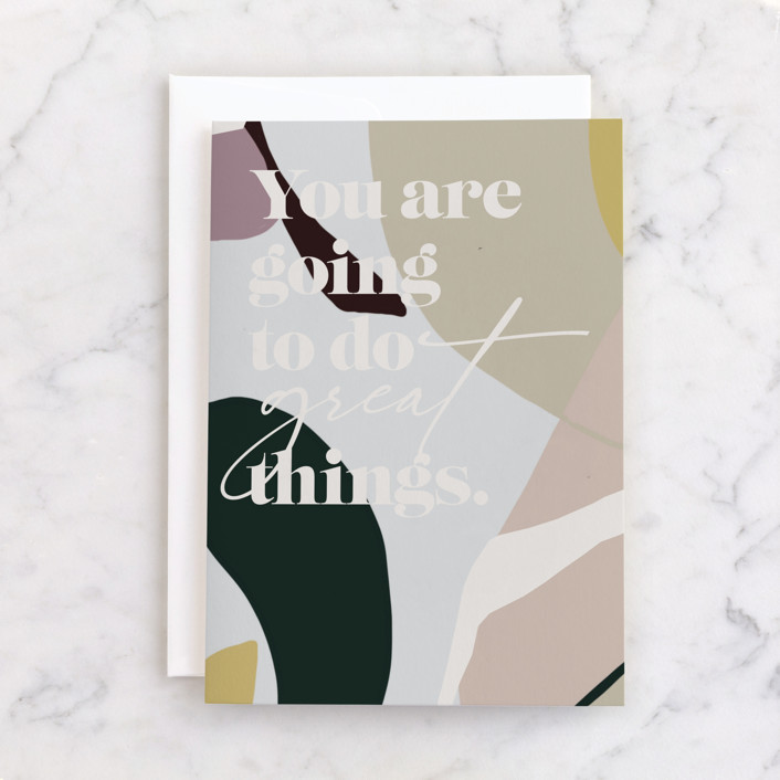 Great Things Individual Graduation Greeting Cards by Nicoletta Savod ...