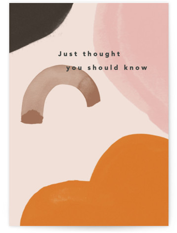 Thought you should know Individual Just Because Greeting Cards by Creo ...