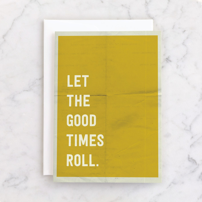 let the good times roll Individual Kid's Birthday Greeting Cards by ...