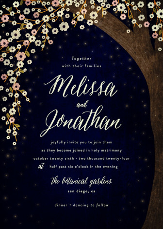 Outside Wedding Invitation Petite Cards by Rebecca Bowen | Minted