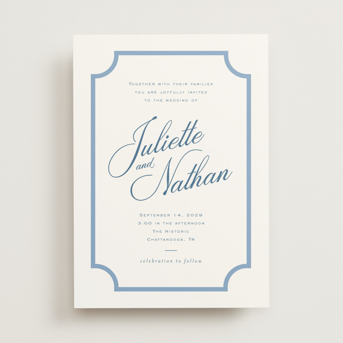Marenza Wedding Invitations by Jessica Williams | Minted