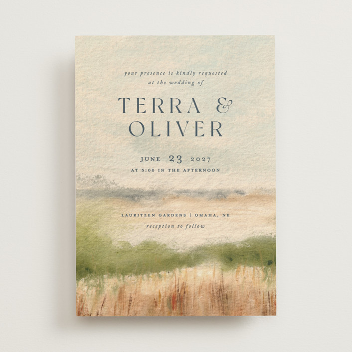 Field Wedding Invitation Guide Wedding Invitation Design Guide