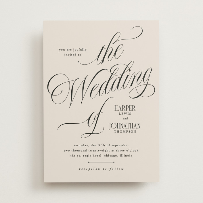 Mirin Wedding Invitations by Kate Ahn | Minted