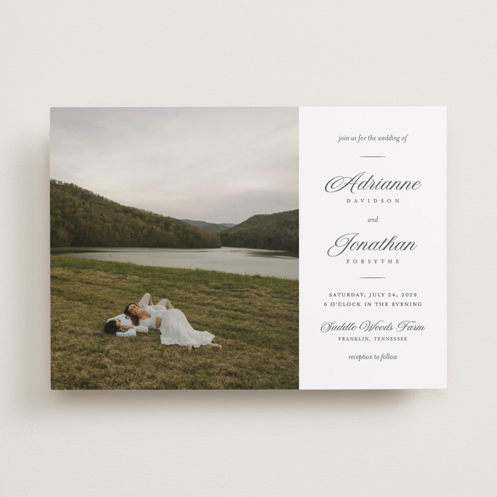 Together Always Wedding Invitations by Eric Clegg | Minted