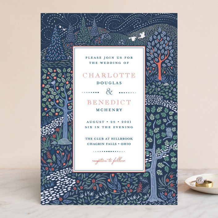 Woodland Garden Wedding Invitations by Paper Sun Studio | Minted