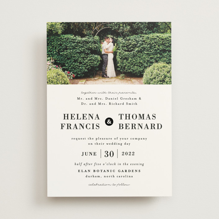 Helena Wedding Invitations by 2birdstone | Minted