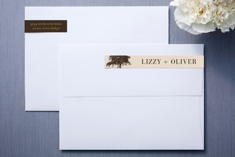Oak Tree Skinnywrap™ Address Labels by Annie Cla... | Minted