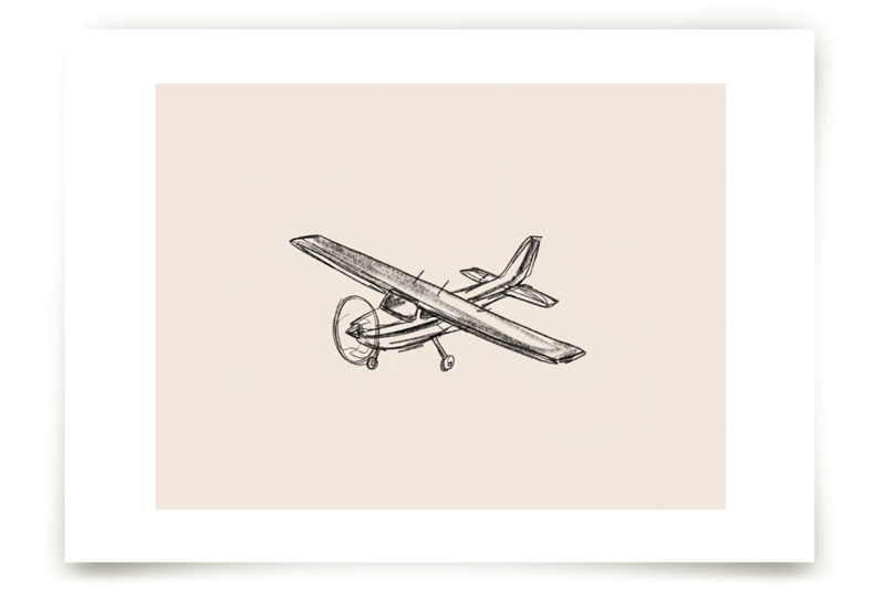 Take Flight Loose Sketch 1 Children's Art Prints by Katie Mulder | Minted