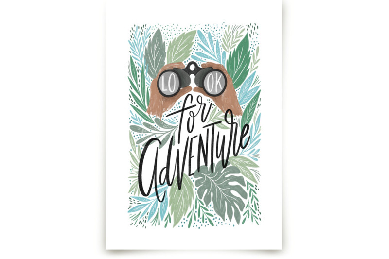Look for Adventure Children's Art Prints by Alethea and Ruth | Minted