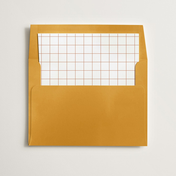 Modern Ticket Slip-In Envelope Liners by Alethea and Ruth | Minted
