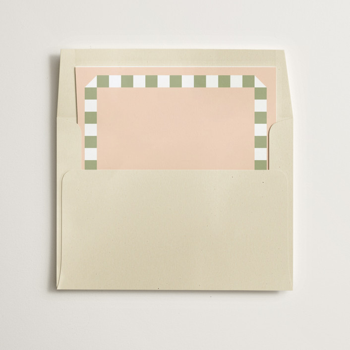 Boardwalk Slip-In Envelope Liners by Baumbirdy | Minted