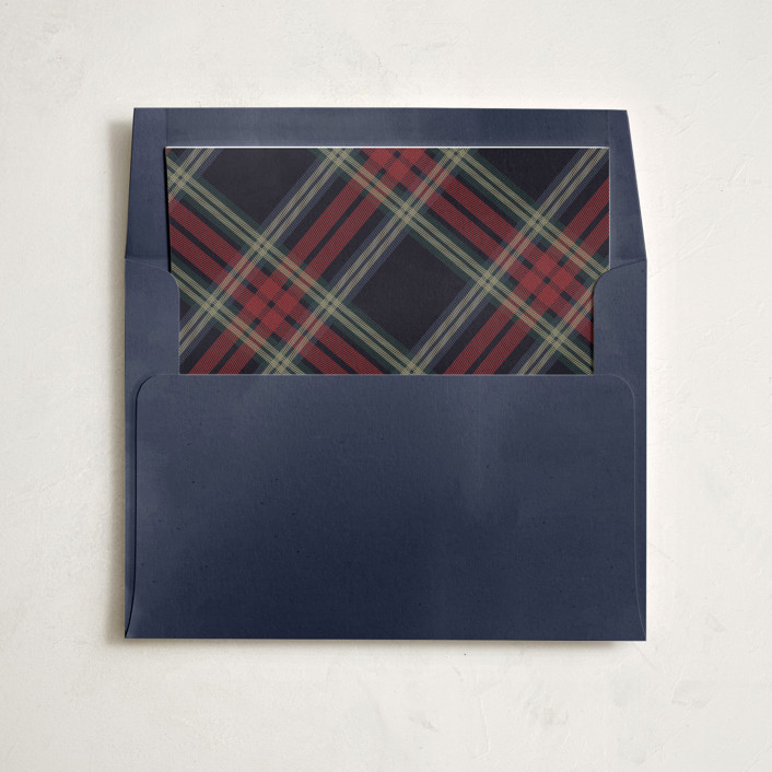 Plaid Frame Slip-In Envelope Liners by Sara Hicks Malone | Minted