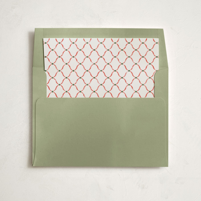 Vintage Christmas Slip-In Envelope Liners by Paper Sun Studio | Minted