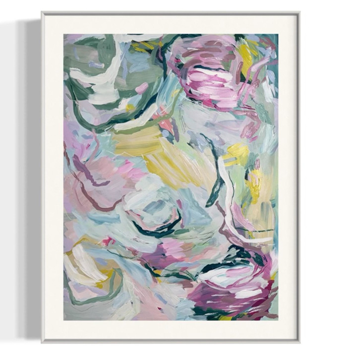 Shy as a Fox I Original Painting by Sarah Mankin | Minted