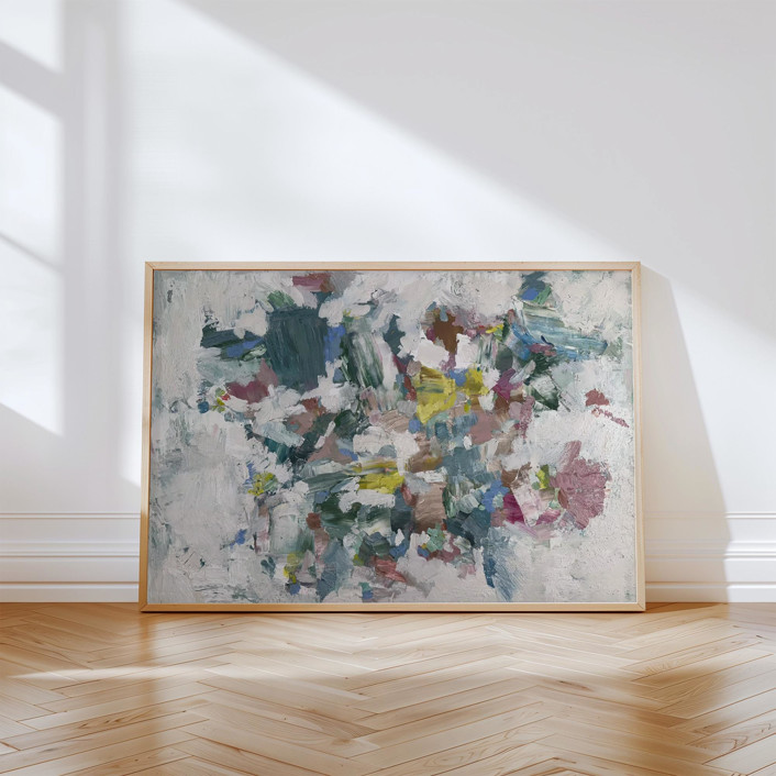 "Last Train to Brooklyn" - 30x40 Original Abstract Painting Original ...