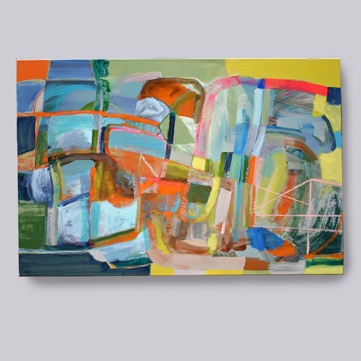 Bridge to a New Season Original Painting by Carol Barber | Minted