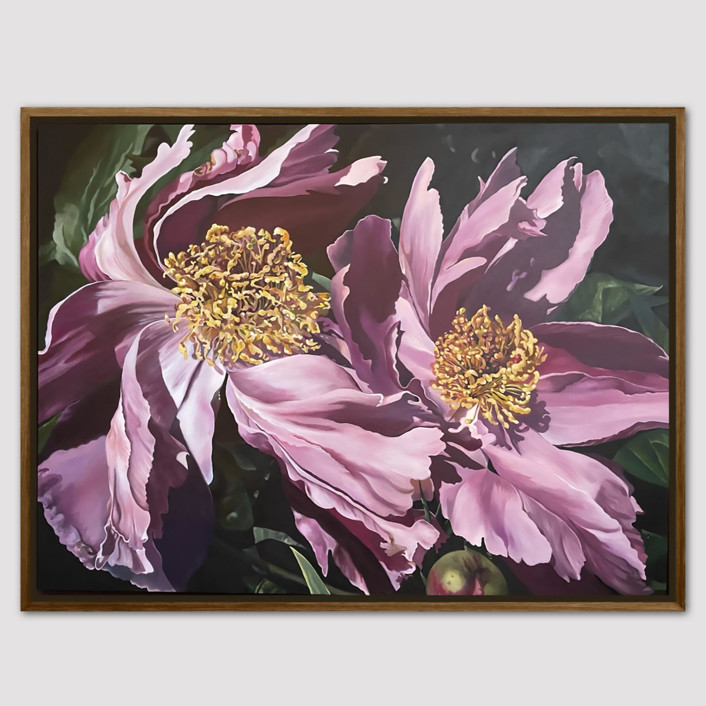 Twisted Summer Original Painting by Mandy Trimble Leonard | Minted