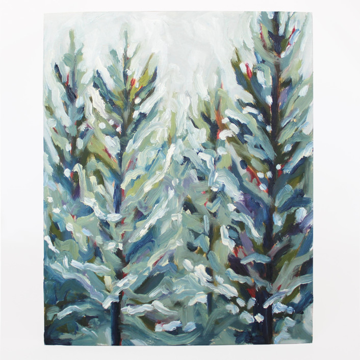Jewel Forest II Original Painting by Holly Whitcomb | Minted