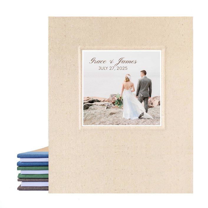 Wedding Photo Booth Guest Book & Photo Album | Your Photo on Cover ...