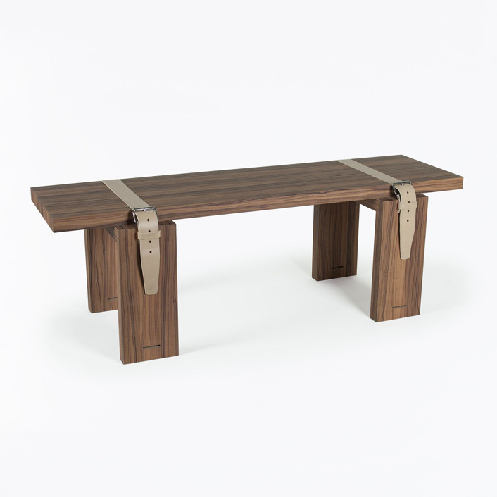 Stacking Bench in Olivewood Benches by Tortuga Forma | Minted
