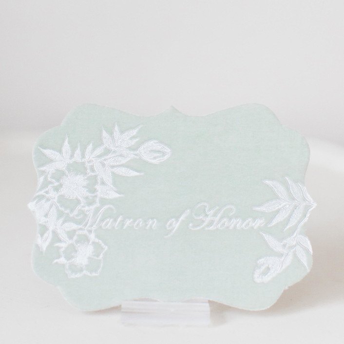Matron Of Honor Scroll Card Bridesmaid gifts by Velvet Raptor | Minted