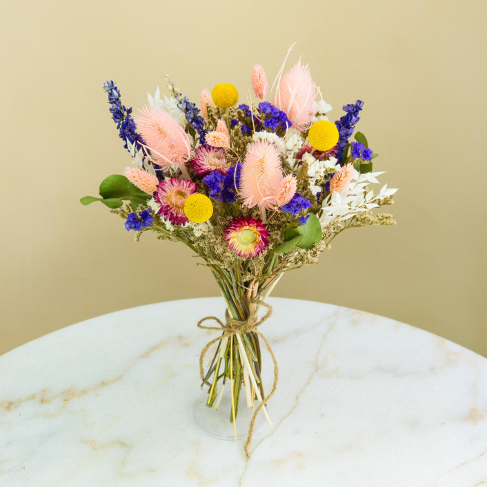 Spring Solstice Bridesmaid Bouquet Bouquets by Damselfly Direct | Minted
