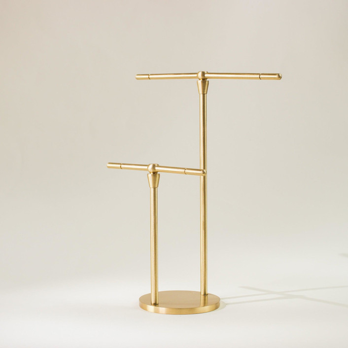 Brass Jewellery Stand - Dual Decorative Object by Roarcraft | Minted