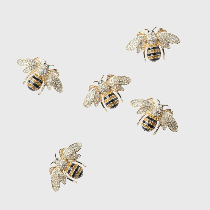 Stripey bee magnets Decorative Object by Joanna Buchanan | Minted