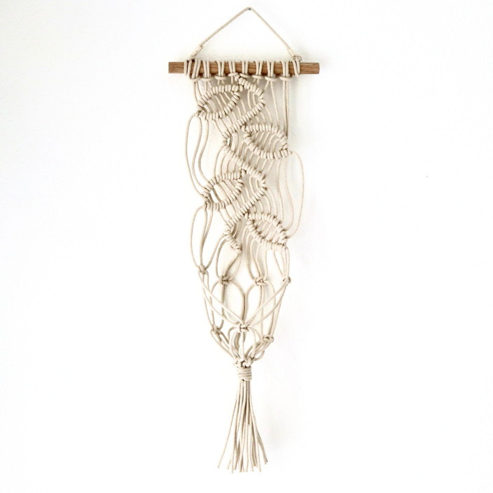 Macrame Plant Hanger - Vines Decorative Object by Bharti Trivedi | Minted