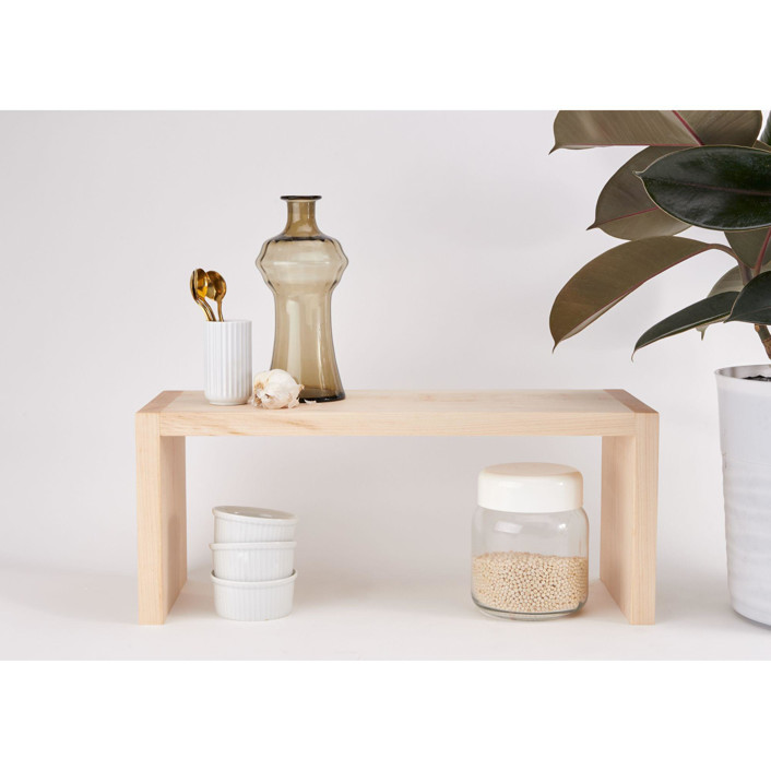Medium Maple Kitchen Shelf Riser Decorative Shelves by Reds Wood Design ...
