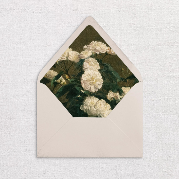 Still-life Floral Envelope Liners, Pack of 25 Envelope Liners by Rachel ...