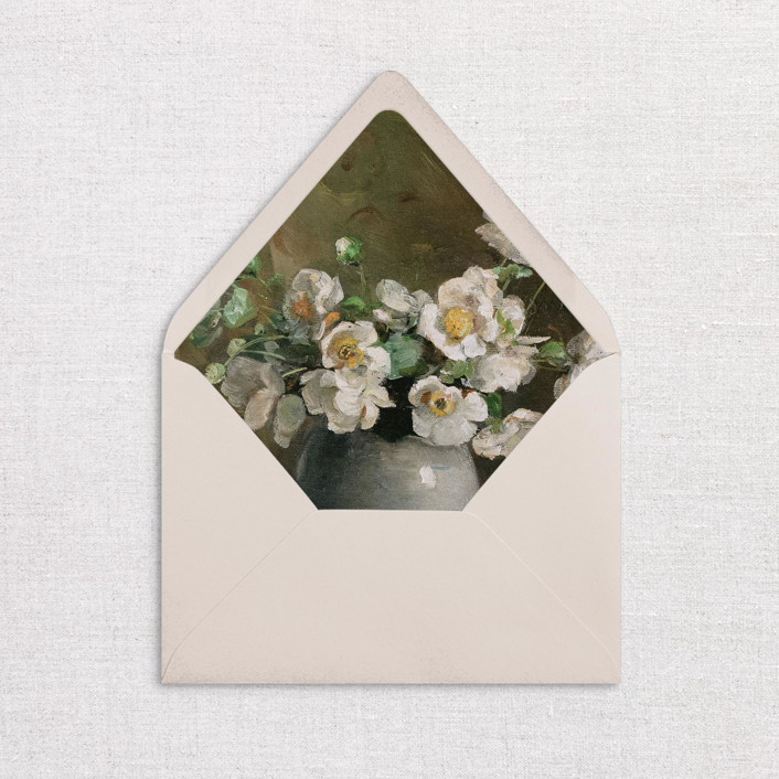Flowers In Vase Envelope Liners, Pack of 25 Envelope Liners by Rachel ...